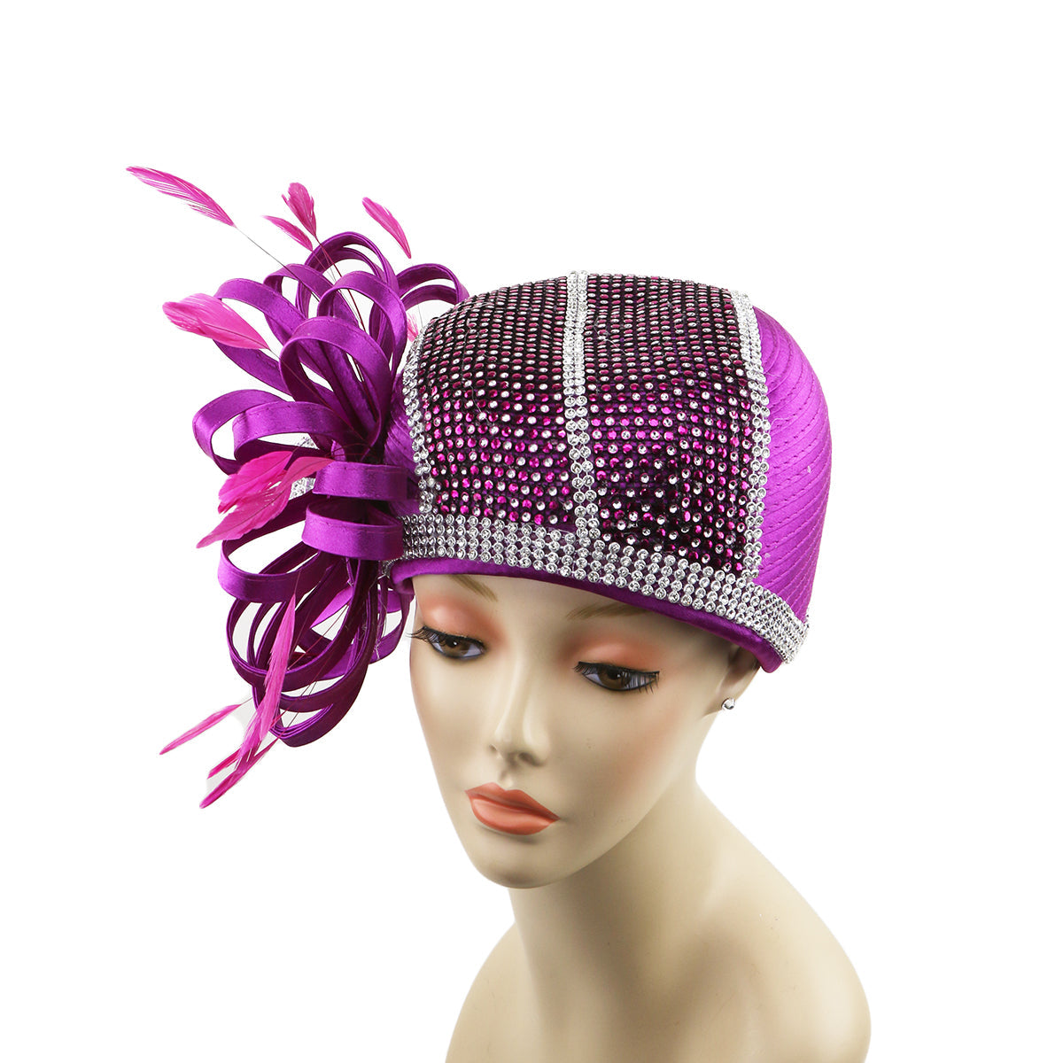 Satin Ribbon Church Hat, Hatbody, Elegant Hats, Fascinator, Derby ...