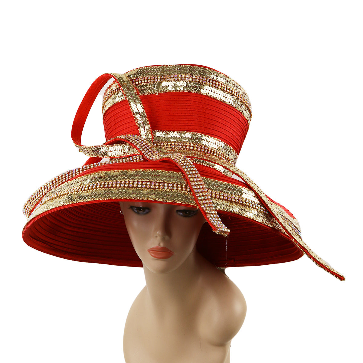 Satin Ribbon Church Hat, Elegant Hat, COGI, Derby, Fascinator – EssenceHat