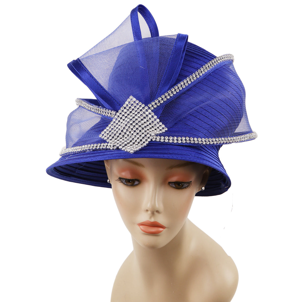 Satin Ribbon Church Hat, Hatbody, Elegant Hats, Fascinator, Derby ...