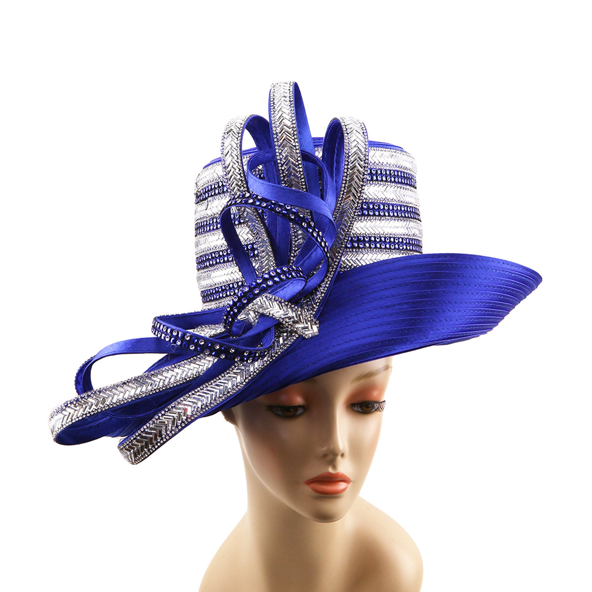 Medium Brim with Bow Accent - #4015 – EssenceHat