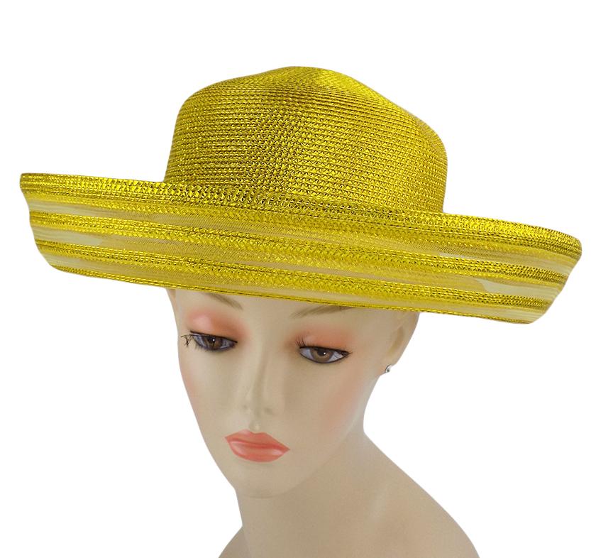 Satin Ribbon Church Hat, Hatbody, Millinery, Hats, Polybraid, Straw Hat ...