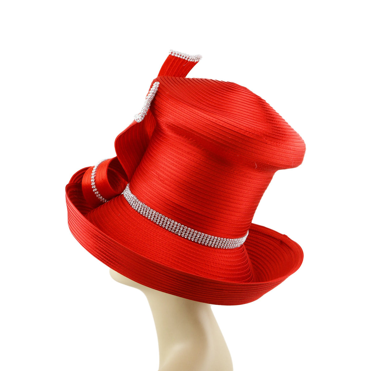 Satin Ribbon Church Hat, Elegant Hats, Derby, Fascinator, Mushroom ...