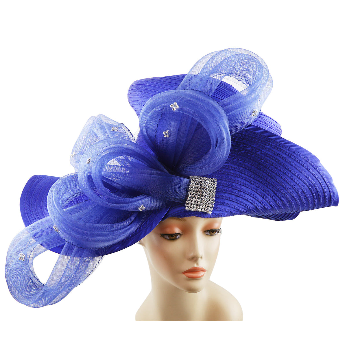 Satin Ribbon Church Hat, Hatbody, Elegant Hats, Fascinator, Derby ...