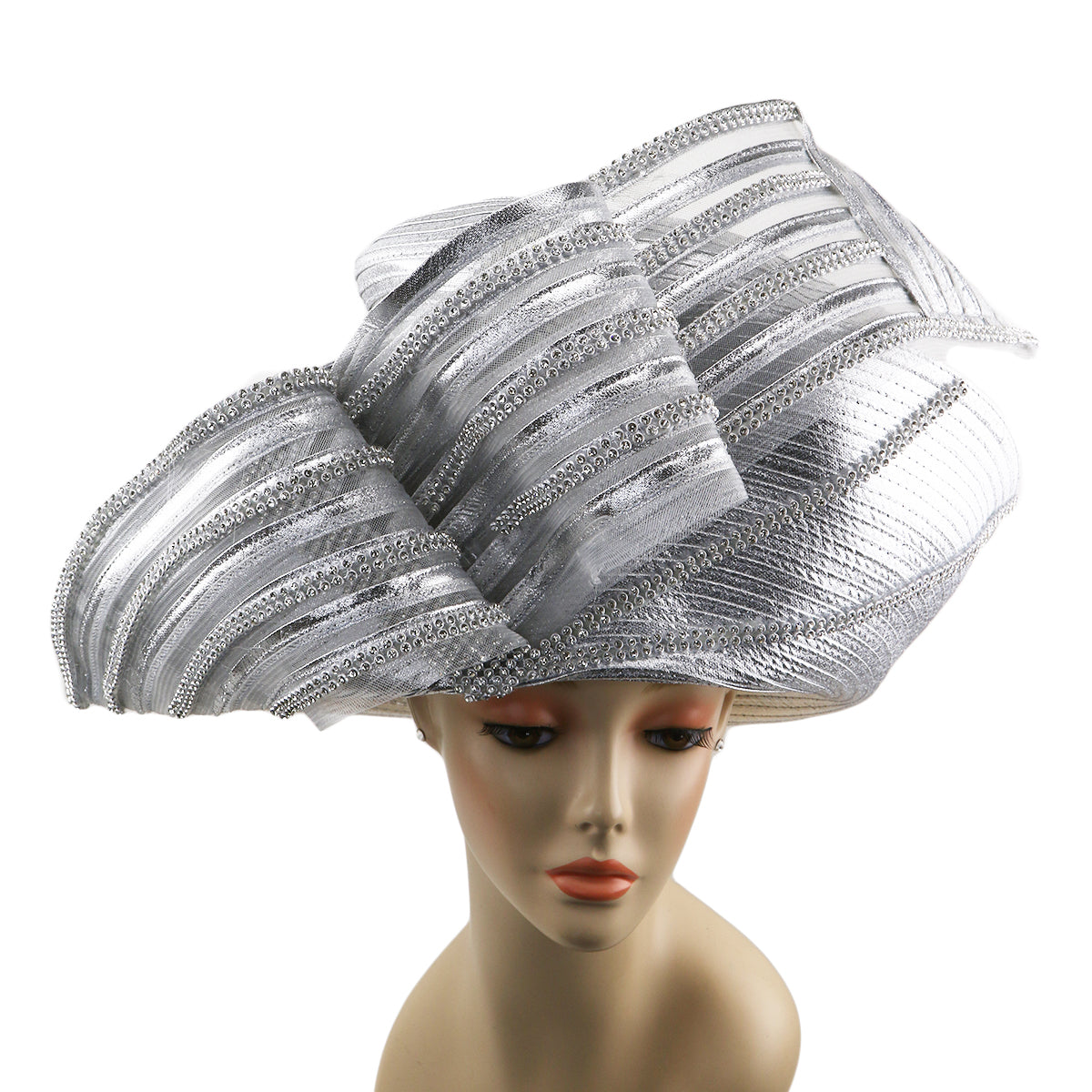 Wide Brim with Bow Accent - #10044 – EssenceHat